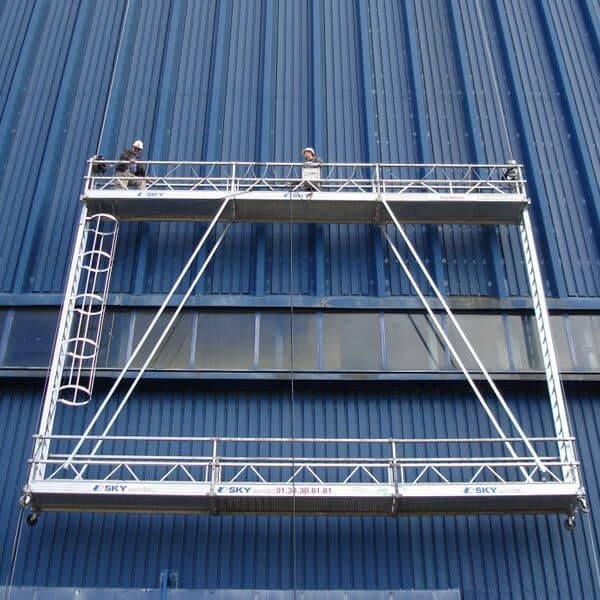 Modular Suspended Platform Double Deck